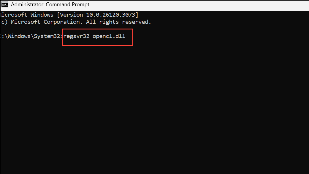 Jak opravit OpenCl.dll chybí nebo nenalezla chyba na Windows 11 - Czas geeków
